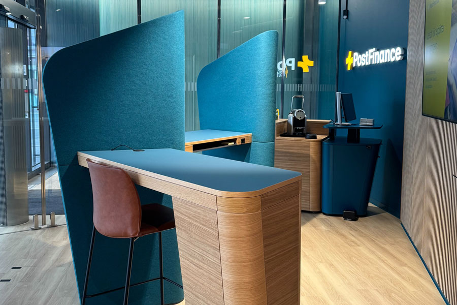 PostFinance erneuert Filiale in Thun | PostFinance